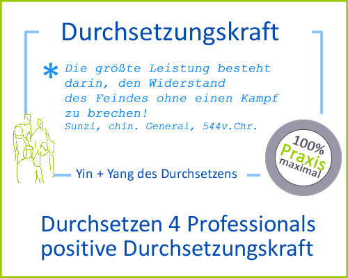 [ Seminar Durchsetzen 4 Professionals ]
